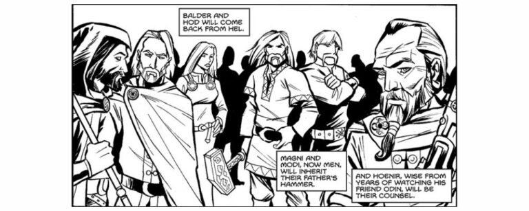 Magni and Modi Norse Mythology | Thrud Norse Mythology | VKNG